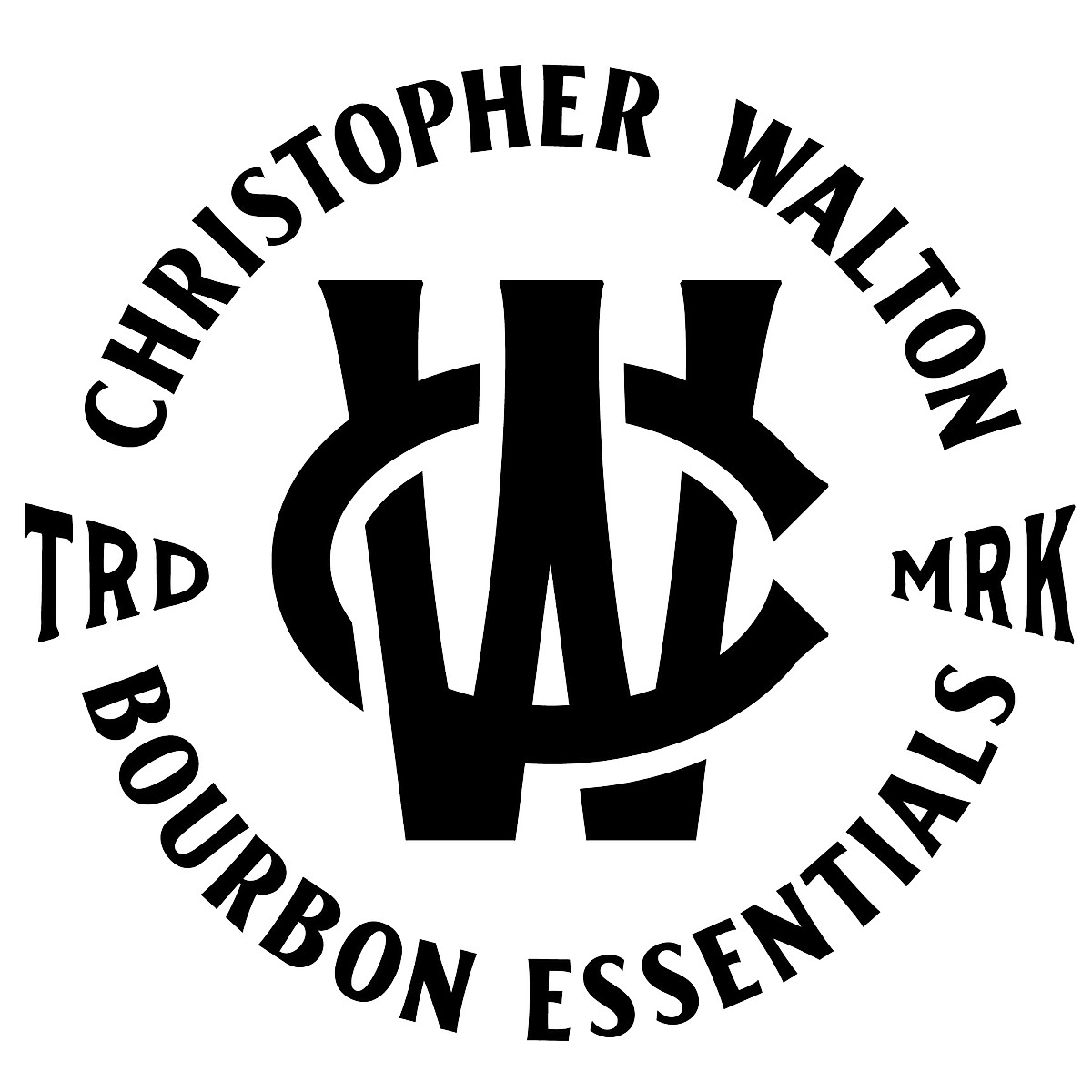 Christopher Walton The Warped. Handmade Bourbon Rocks Glass, 8.5oz, Set of 2 in Gift Box