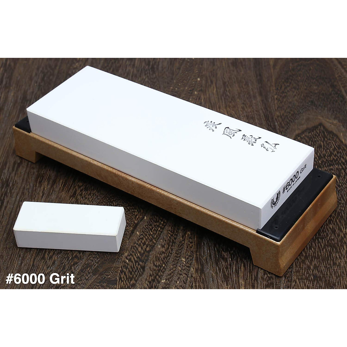 Yoshihiro Professional Grade Toishi Japanese Whetstone Knife Sharpener Water Stones (#6000 grit)