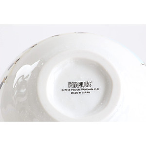 シミズ陶業(Shimizutougyou) London Paris Snoopy Bowl, Set of 2