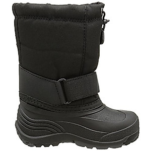 Kamik Rocket Cold Weather Boot (Toddler/Little Kid/Big Kid),Black,2 M US Little Kid