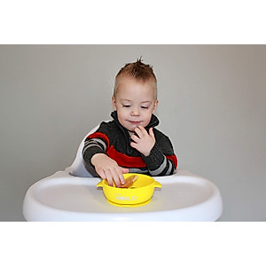 Juju World 3 Baby Bowls with High Suction Base Set - Great for Feeding Kids & Toddlers - Fridge, Microwave & Dishwasher Compatible - Eco-Friendly, BPA Free Silicone