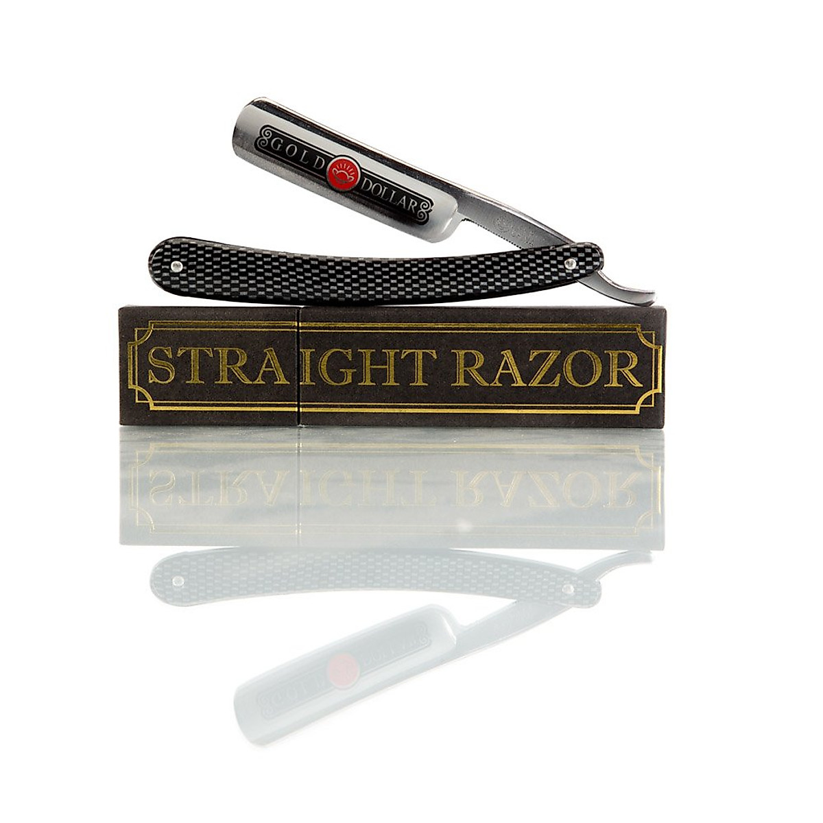 ~Blunt Not Sharp~ Gold Dollar Straight Razor Beginners Kit (Learning Shave Set)
