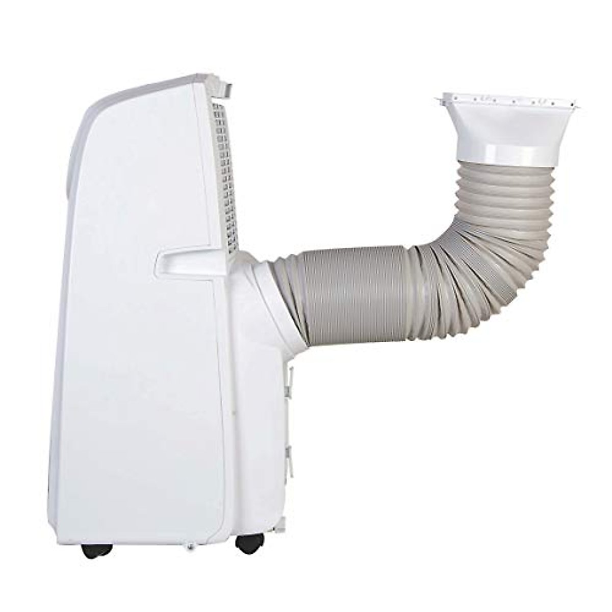 AireMax Portable Air Conditioner and Heater with Remote Control | For Rooms up to 500 Sq.Ft. | 24H Timer | Auto Restart | Wheels | LED Display | 4 Modes | White | APE514H