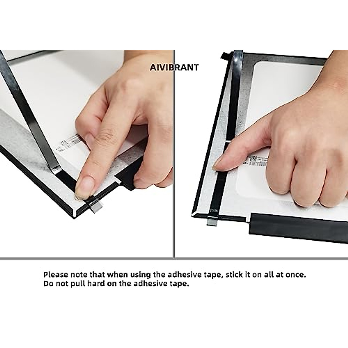 AIVIBRANT 15.6" Screen Replacement for IdeaPad Gaming 3 15ARH05 82EY IPS FHD 1920 x 1080 LCD LED Display Non-Touch Panel with Two Tapes
