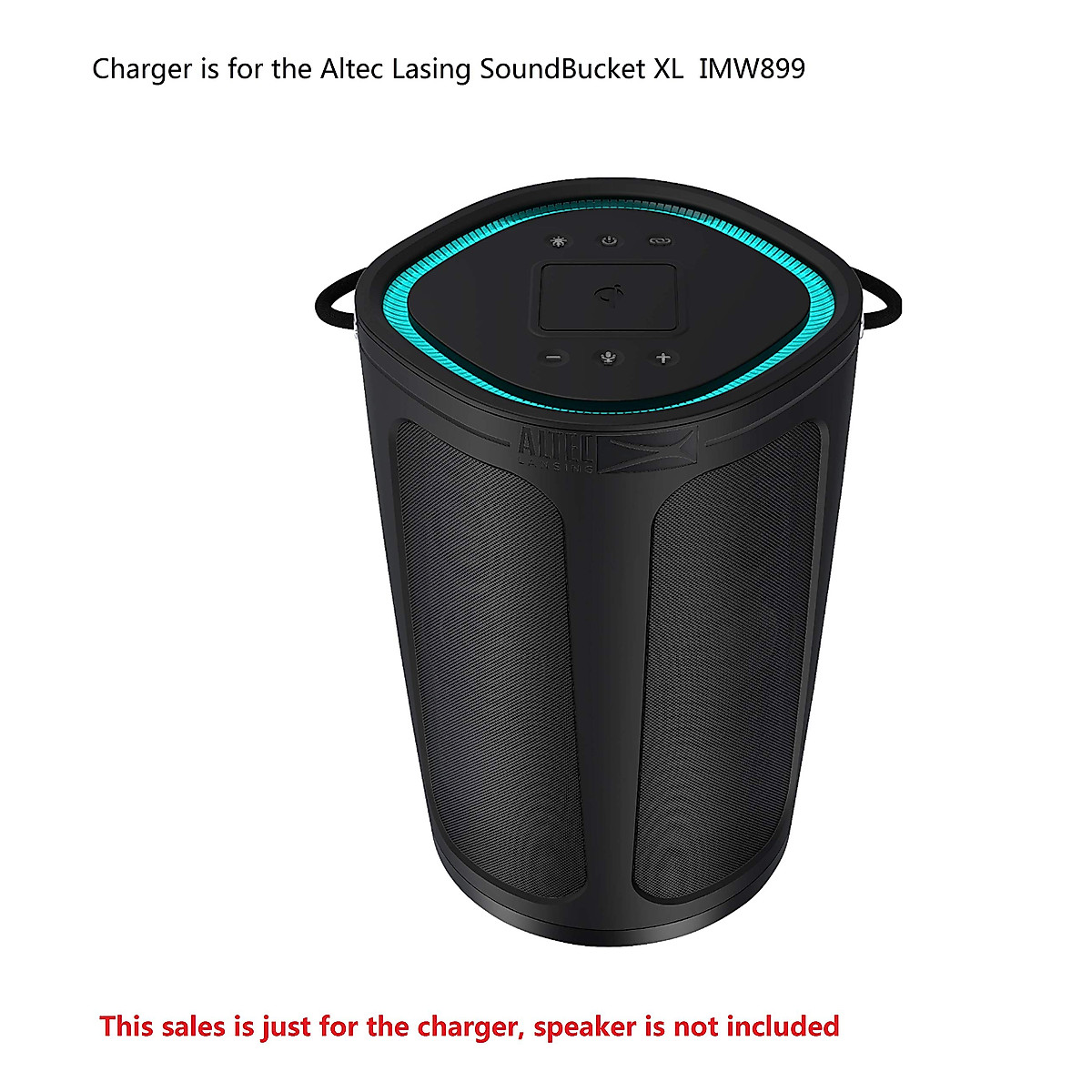 Charger Compatible with Altec Lansing SoundBucket XL Wireless Bluetooth Speaker IMW899