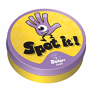 Spot It! Classic Card Game (Eco-Blister)| Matching | Fun Kids for Family Night Travel Great Gift Ages 6+ 2-8 Players Avg. Playtime 15 Mins Made by Zygomatic