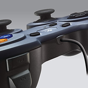 Logitech F310 Wired Gamepad Controller Console Like Layout 4 Switch D-Pad PC - Blue/Black