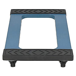 Vestil PDOC-1830 Plastic Dolly Rubber End, 1000 lbs Capacity, 30" Length x 18" Width x 5-1/2" Height Deck
