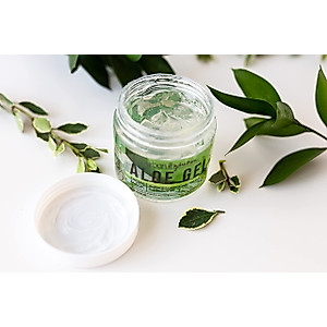 Urban Hydration Bright & Balanced Aloe Vera Leaf Facial Gel Mask | Lightweight, Removes Skin Impurities, Hydrates, Fights Acne, Anti-Aging Benefits For Smooth Skin, All Skin Types | 6.7 Fl Ounce