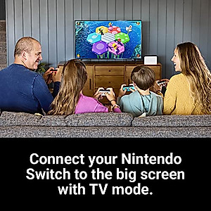 Nintendo Switch (OLED Model) - Neon Blue/Neon Red (European Version)