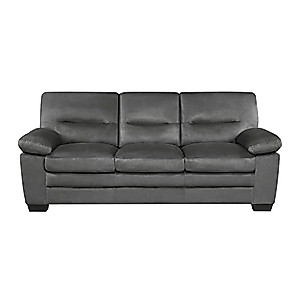 Lexicon Eyre Living Room Sofa, Dark Gray