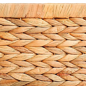 CENBOSS Woven Storage Baskets (Natural, Large, 1PC)