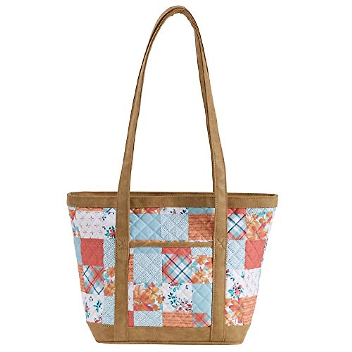 Donna Sharp Leah Tote Bag in Papaya Patch - Great for Travel and Vacation