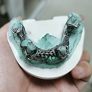 RESIONE 3D Printer Resin, C01 Dental Castable Resin High Precision for Direct Investment Casting Excellent Fluidity No Post-Curing Required for 3D Printing