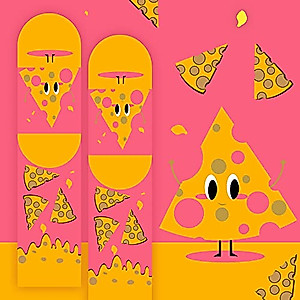 AGRIMONY Funny Cheese Socks for Women Ladies Teen Girls - Cheese Gifts Cute Fun Crazy Novelty Funky Food Silly Fancy Socks Stocking Stuffers-Valentines Day Christmas Gifts