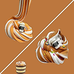 9 Pack Fruit Dessert Butter Slime kit for Girls, Party Favor Stress Relief Gifts Scented Sludge DIY Cake Toy for Kids