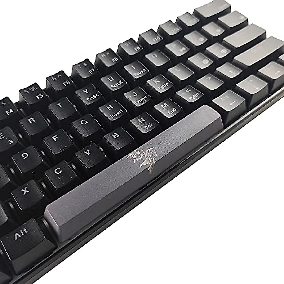 Kooku XXLS Anime Gaming Keycaps 6.25u Space Keycap 5-Sided Dye Sublimation Pbt Keycap, Customized Keycap for DIY Mechanical Gaming Keyboard（Cherry Switch） (Attack on Titan 6.)