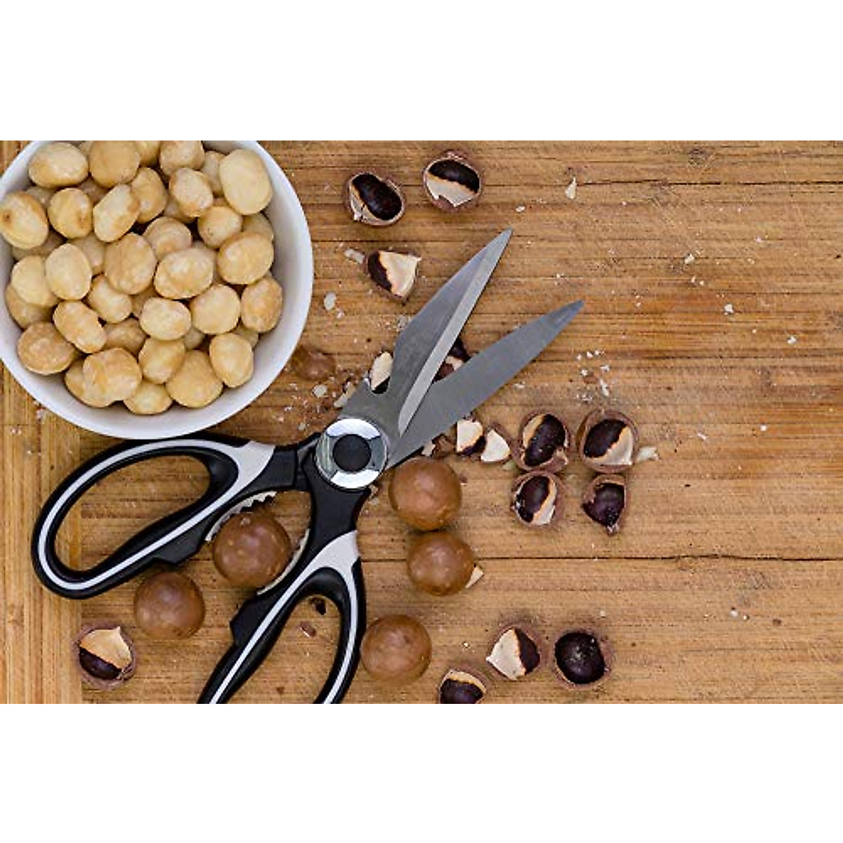 Emilio Torazzi Kitchen Scissors - Ultra Sharp Premium Multi Purpose Kitchen Shears - Heavy Duty & Dishwasher Safe