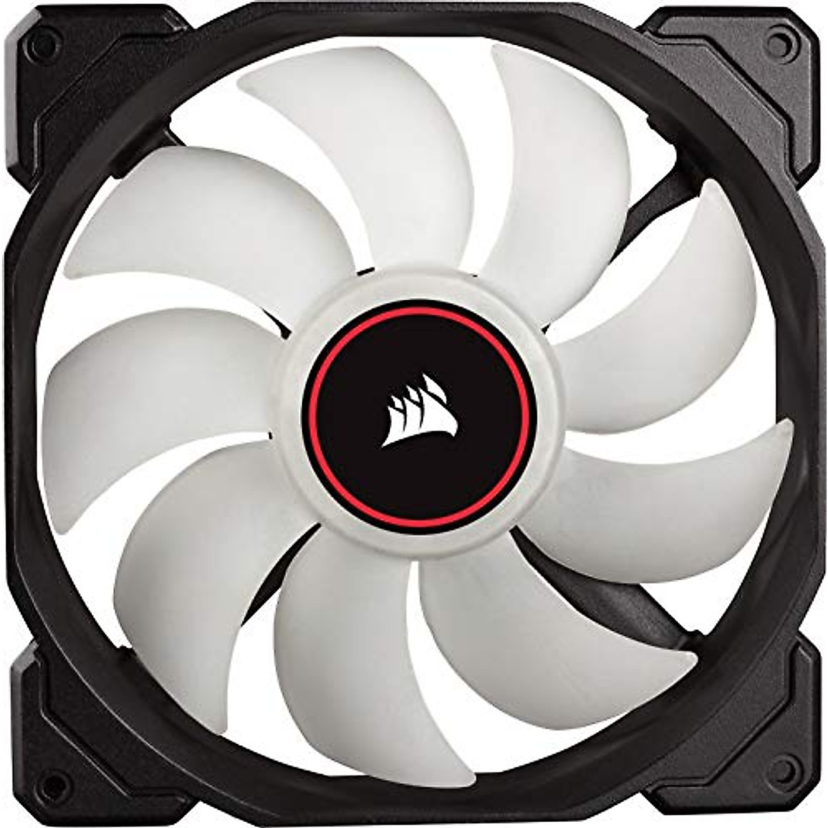CORSAIR AF140 LED Low Noise Cooling Fan, Single Pack - Red,CO-9050086-WW