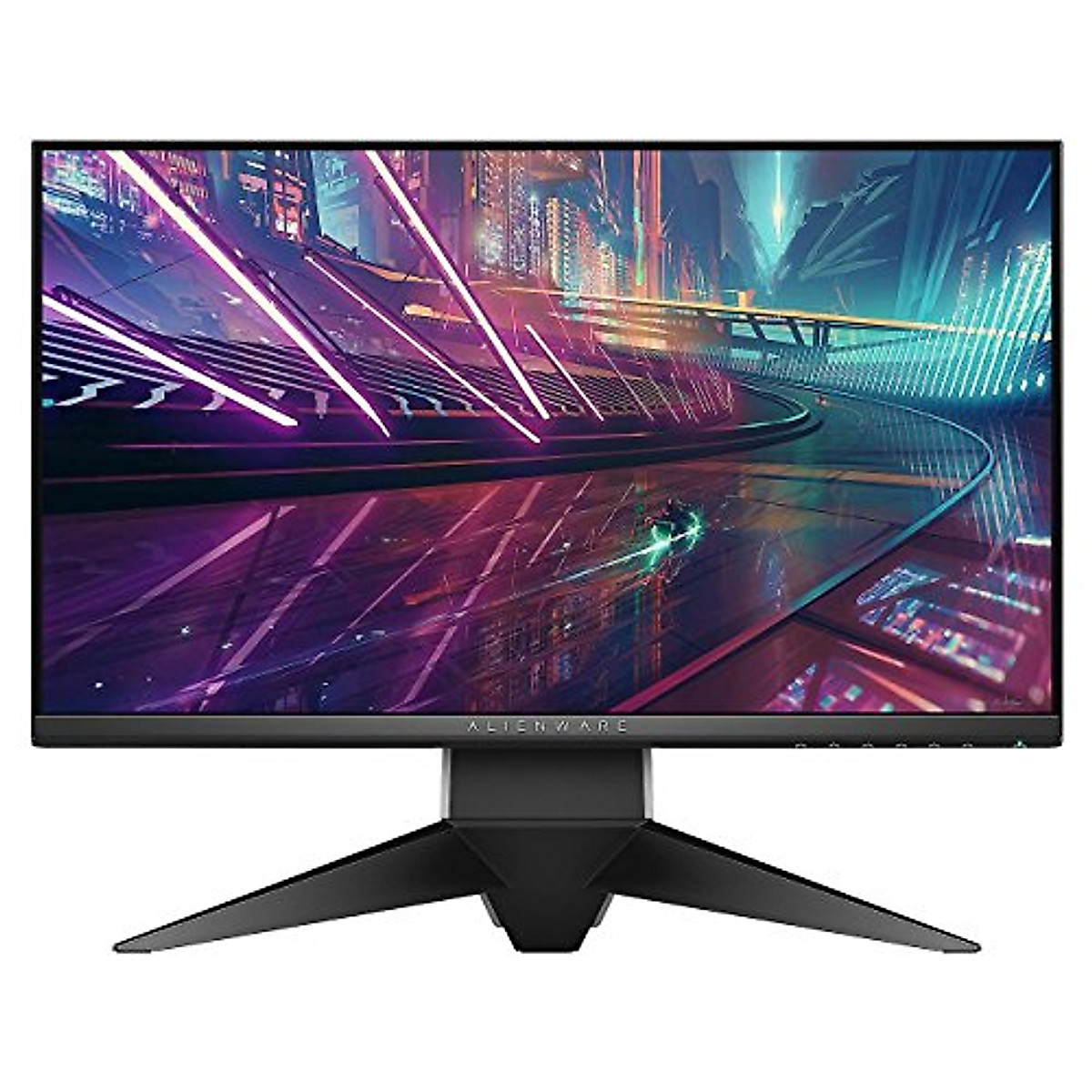 Alienware 25 Gaming Monitor - AW2518Hf, Full HD @ Native 240 Hz, 16: 9, 1ms response time, DP, HDMI 2.0A, USB 3.0, AMD Freesync, Tilt, Swivel, Height-Adjustable