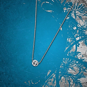 ANGEMIEL 925 Sterling Silver CZ Charms All Things Are Possible Fit European Snake Bracelets