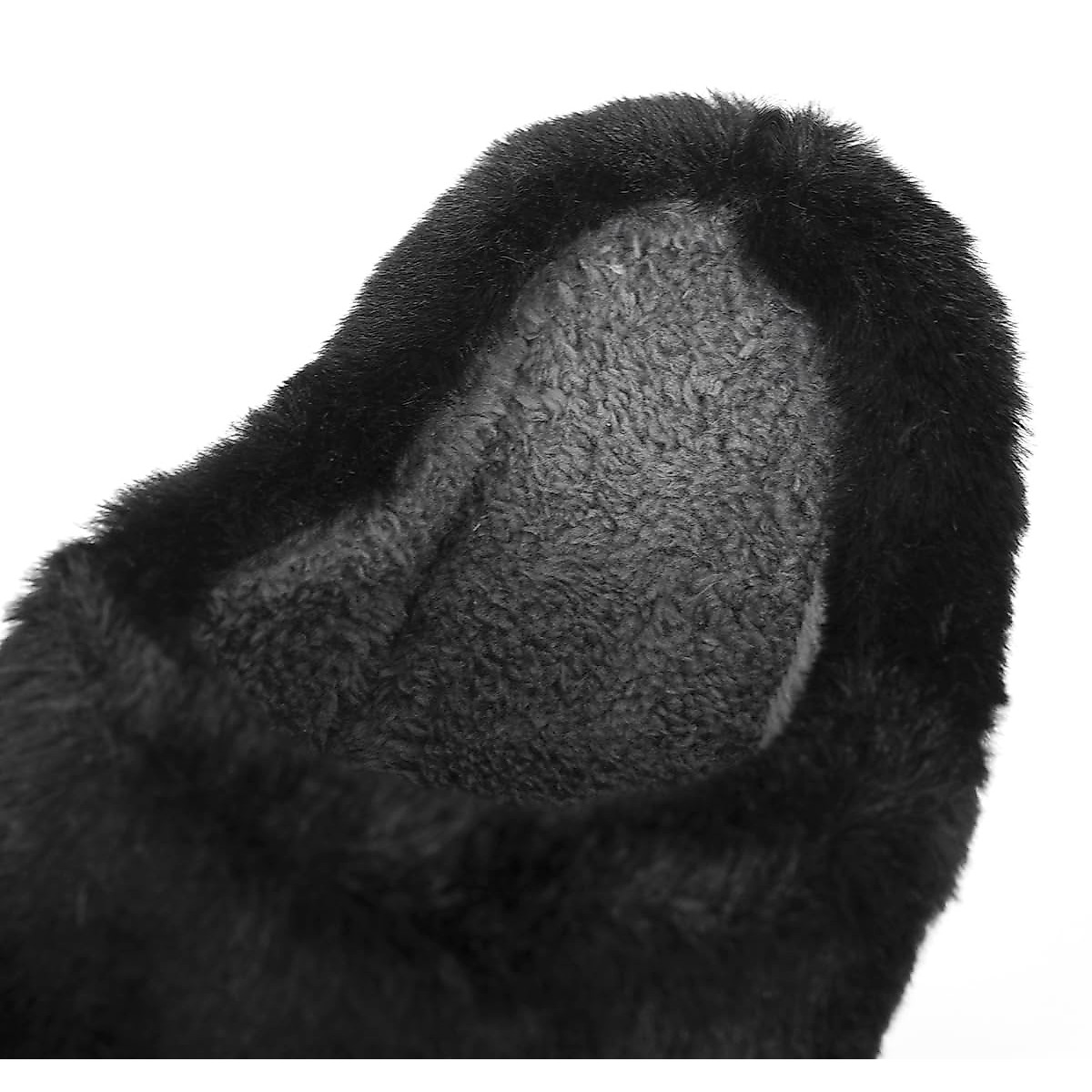 Rungion Cute Cat Sheep House Slippers for Women Men Fluffy Plush Slippers Cozy Soft Memory Foam Indoor Shoes Non-slip Winter