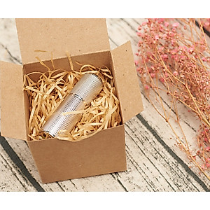 MESHA Red Gift Boxes 6x6x4'' Small Gift Box with Lid, 50 Pcs, Red Bridesmaid Proposal Box, Cupcake Boxes, Godmother Proposal Gift Box, Birthday Gift Box, Party Favor, Christmas, Arts & Crafts