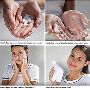 Hanalei Cruelty-Free and Paraben - Free Papaya Powder Face Cleanser, Gentle Everyday Cleansing, Non-Striping and Hydrating, All Skin Types, Full Size (60 g)