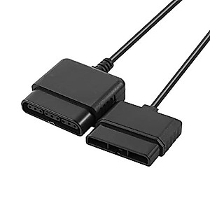 TENINYU 2PACK PS2 controller extension cable cord 6FT/1.8M controller extension for PS2 game console