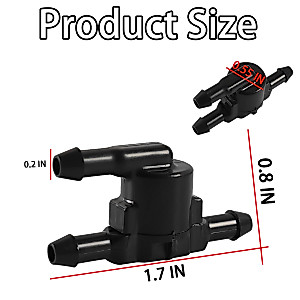 AICEL Wiper Washer Windshield Check Valve, 2 Pcs Car Spray Jet Kit Replacement, Windscreen Wiper Nozzle Connector Check Valve, Replaces OEM #: 85321-28020, Automotive Accessories for Most Vehicles