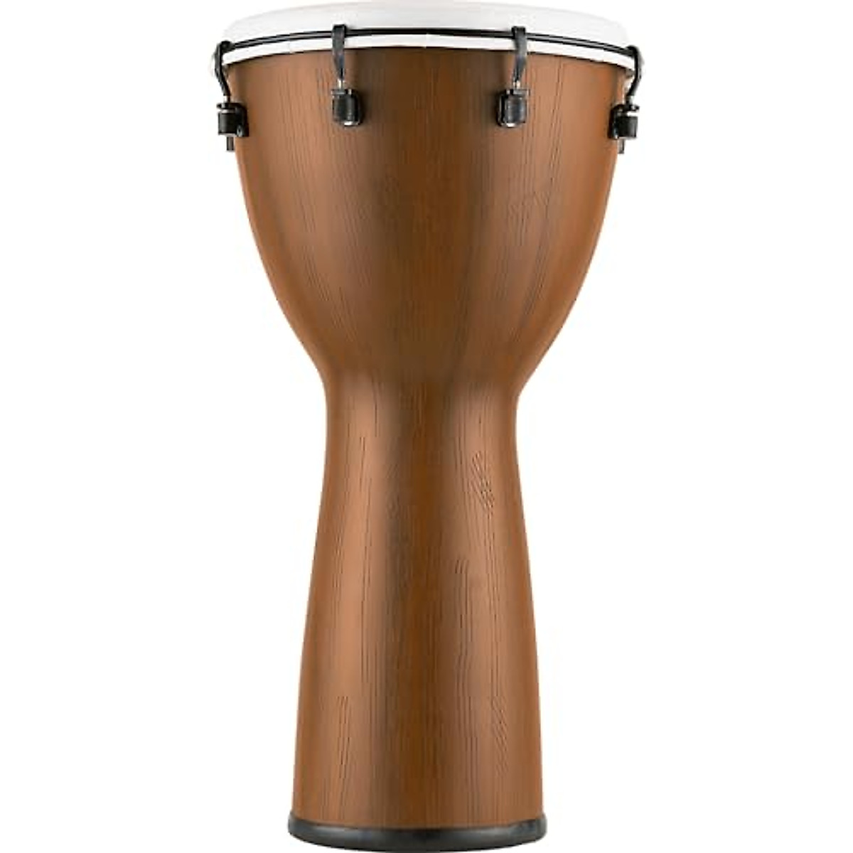 Meinl Percussion Djembe Hand Drum Circle Instrument with Synthetic Shell and Head, Alpine Series — NOT Made in China — Easy Tuning, 2-Year Warranty (ADJ12-BW)