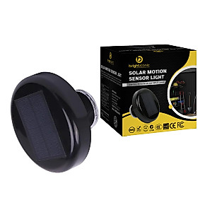 BRIGHTICONIC BICSL20-01 5LEDs Solar Portable Toilet Chicken Coop Dog House Storage Shed - Waterproof LED Night Light for Closet Camping Outhouse Kit Portable Potty (BICSL20-01(5LEDs))