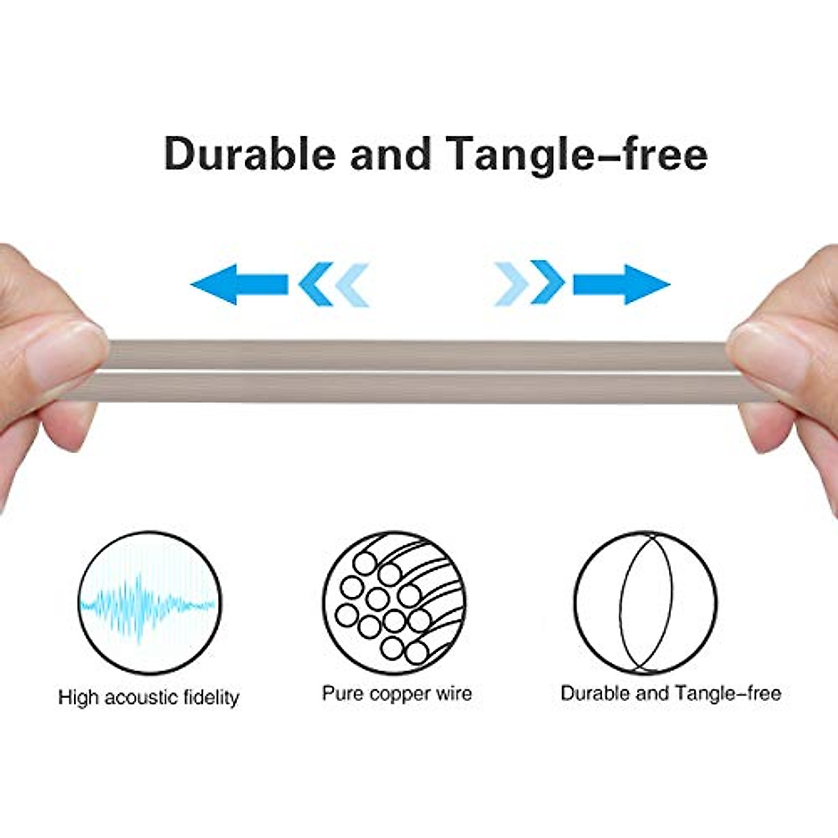 Replacement Audio WH-1000xm4 Headphone Cable Cord Compatible with Sony WH-1000xm5 WH-1000xm4 MDR-XB950BT MDR-1000X WH-1000XM2 WH-1000xm3 WH-CH700N MDR-100ABN MDR-1A MDR-1ADAC Headphones and More