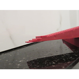 T-Lock - 100 red wedges PERFECT LEVEL MASTER - Professional Anti lippage Tile leveling system - (white T-Lock clips spacers not included and sold separately) by Tile Master