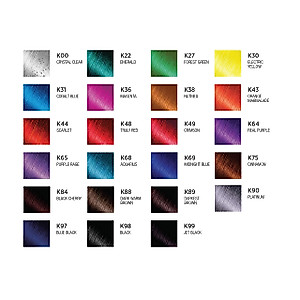 Kiss Express Semi-Permanent Hair Color 100mL (3.5 US fl.oz) (1 Count, Platinum)