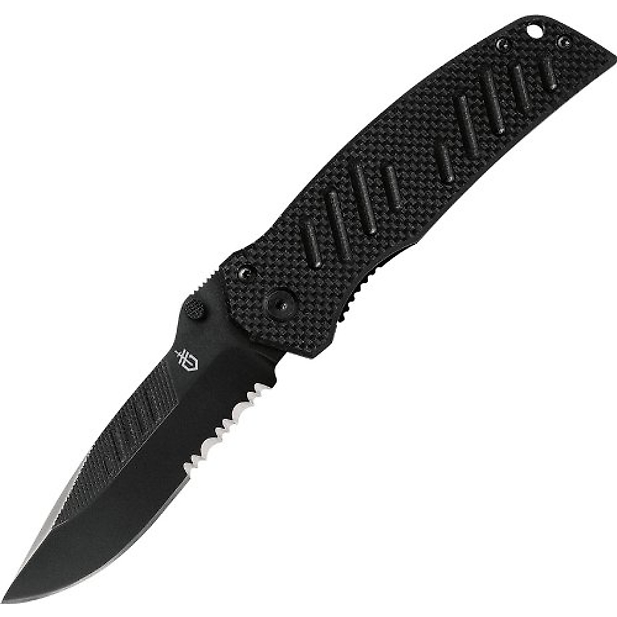 Gerber Gear Swagger Knife, Serrated Edge, Drop Point [31-000594]