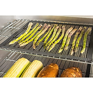 Masterbuilt MB20090215 Fish & Vegetable Smoking Mat, 30 inch, Black