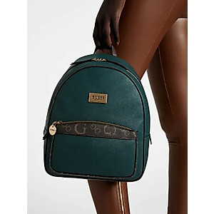 GUESS Factory Women's Keera Backpack Forest Multi Green