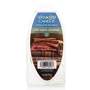Yankee Candle Log Cabin Flannel Fragranced 6pcs Wax Melts