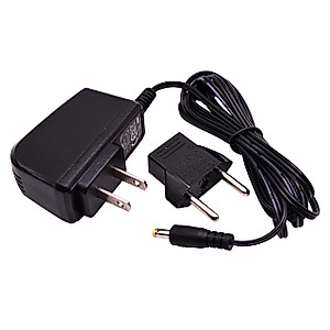 HQRP AC Adapter Compatible with Yaesu Vertex FT-250R FT-50R FT-60 FT-60R FT-60E FTA-230 FTA-310 FTA-720 Transceiver Power Supply Cord Adaptor Charger Two Way Radio + Euro Plug Adapter