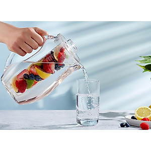 Set of 4 Highball Glasses 16 Oz Collins Cocktail Drinking Glass Cups, Bubble Base Glassware for Water, Juice, Cocktails, Beer Pint Glasses, Modern Basic Tumblers.