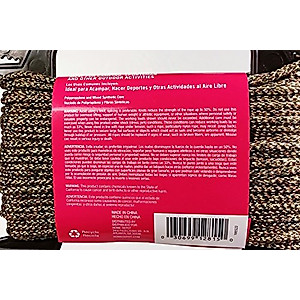 Everbilt Diamond Braid Camouflage Cord with Winder, 75 ft.