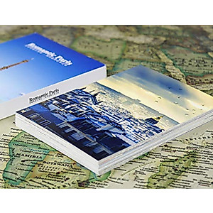 Travel postcards,Set of 30 Post cards variety pack depicting from Around the World Famous Travel Sites,Assorted Postcards Bulk, 4 x 6 -Paris