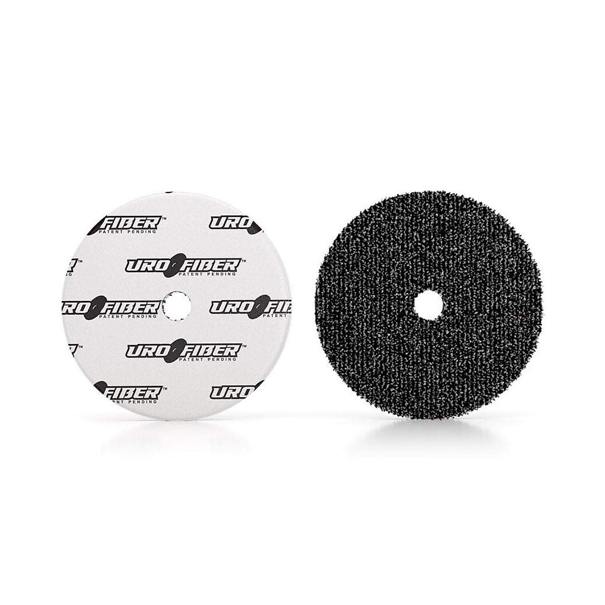 Buff and Shine URO-Fiber Microfiber Pad for Car Compounding, Cutting, Buffing, Waxing, and Polishing - Compatible with Long-Throw, High-Action, Dual-Action, and Random Orbital Polisher - 3 in (2 Pad)