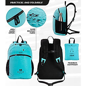 VIEM Reflective Backpack for Men and Women, Sport and Casual for Everyday Use, Travel Backpack, Foldable, Motorcycle Safety