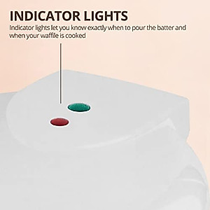 Mini Donut Machine, Makes 7 Donuts, Non-Stick Donut Maker Machine for Kid Friendly Dessert or Snack