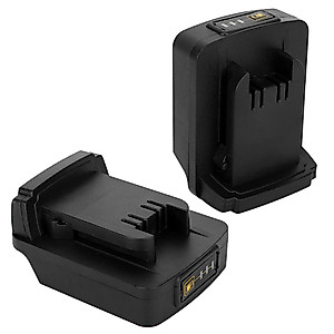 Fafeicy Battery Adapter, Electric Drill Accessory Built‑in PCBA for Makita 18V to for, with Exquisite Craftsmanship, Light and Practical, for Makita 18V Lithium Ion