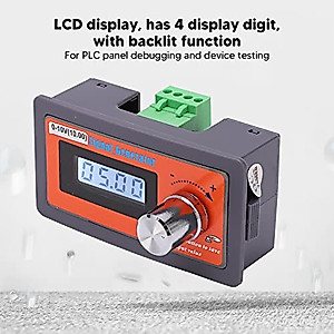 Voltage Generator DC 0-10V Output Adjustment 77x40mm Mounting Panel Size, DC 7-28V 200mA Maximum Output Current
