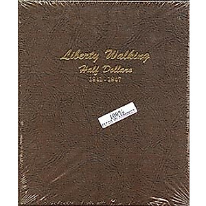 Dansco Coin Album #7161 for Walking Liberty Half Dollars: 1941-1947