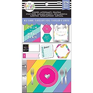 me & my BIG ideas The Happy Planner - Multi Accessory Pack - Meal Planner